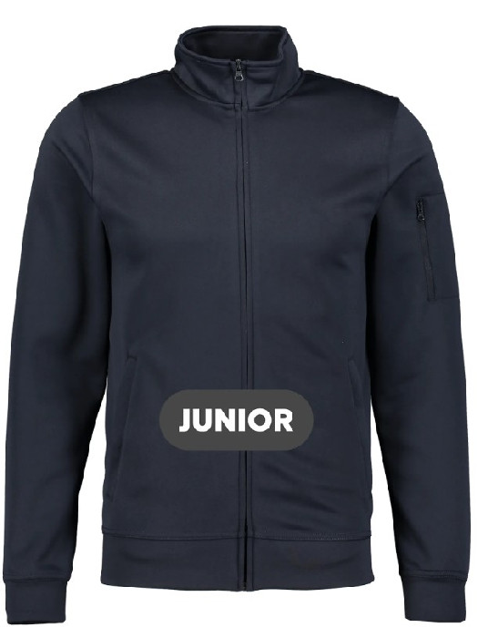 Basic Active Cardigan pitkähihainen treenipaita lapset (pusero) :: Mustavuoren Ratsastajat